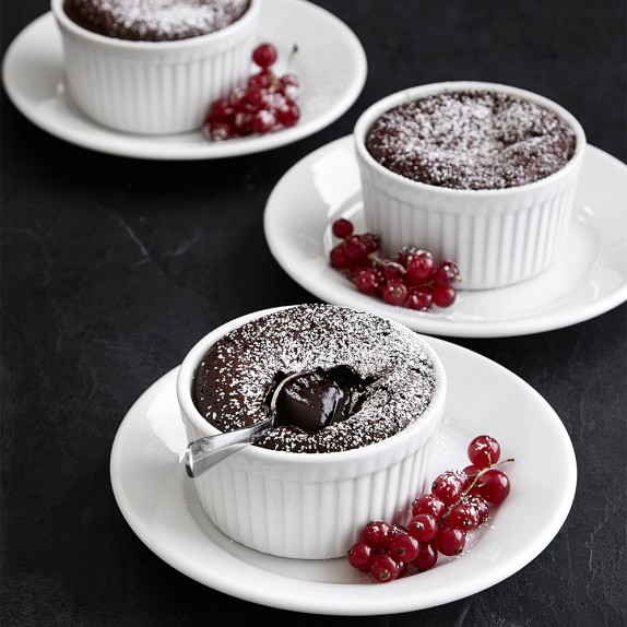 Chocolate Souffles - Set of 6 | Online Baked Goods | Williams Sonoma