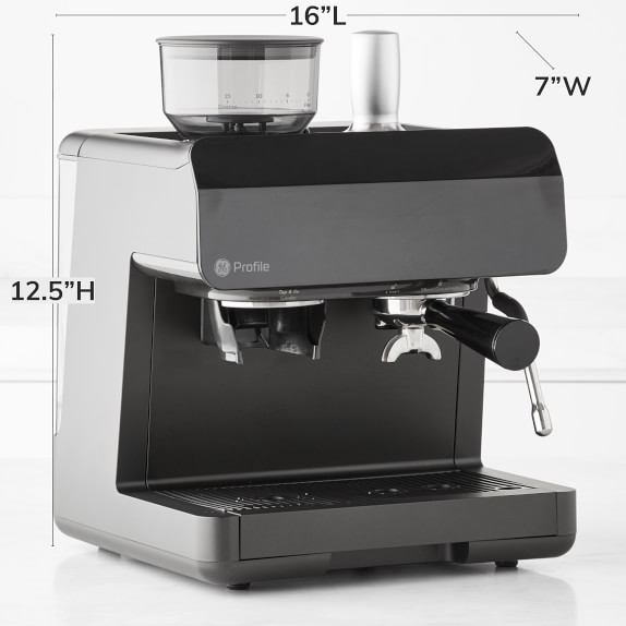 GE Profile Semi-Automatic Espresso Machine, 15-Bar | Williams Sonoma