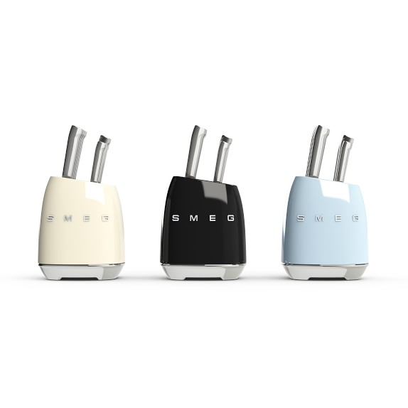 Smeg Knife Block, Set of 6 | Williams Sonoma