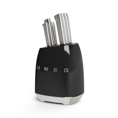 Smeg Knife Block, Set of 6 | Williams Sonoma