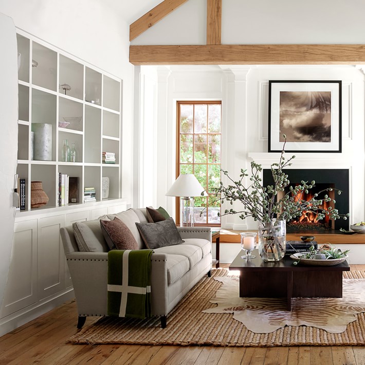 Addison Sofa with Nailheads | Williams Sonoma