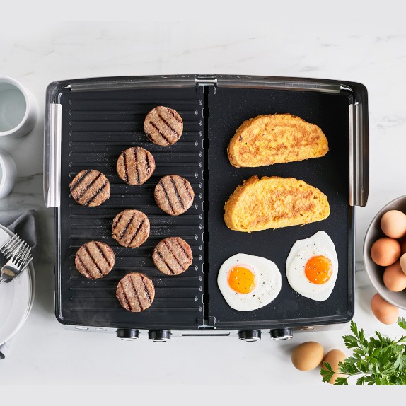 GreenPan™ Premiere XL Smoke-Less Open Grill & Griddle | Williams Sonoma