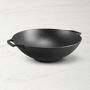 Lodge Seasoned Cast Iron Wok | Williams Sonoma