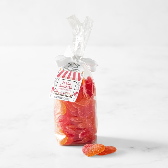 Williams Sonoma Sanded Peach Gummies | Gourmet Candy | Williams Sonoma