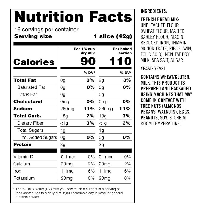 Williams Sonoma Artisan French & Parmesan Garlic Bread Mixes with ...