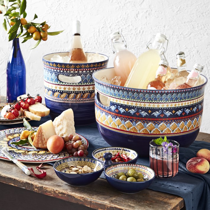 Sicily Three-Section Condiment Bowl | Williams Sonoma