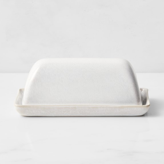 Cyprus Reactive Glaze Butter Dish | Williams Sonoma