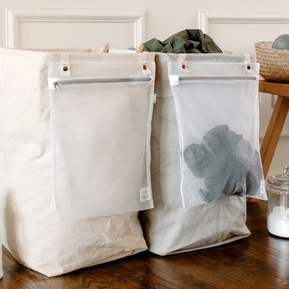 Full Circle Organic Cotton Laundry Hamper | Williams Sonoma