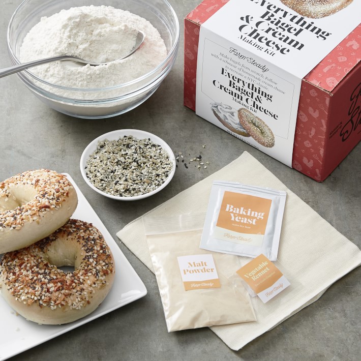 Everything Bagel & Cream Cheese Making Kit | Williams Sonoma
