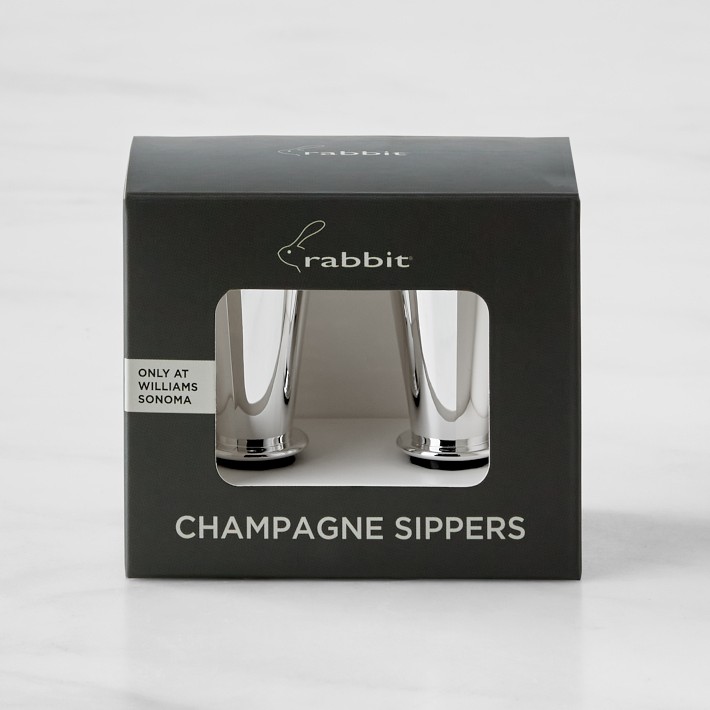 Rabbit Pro Champagne Sippers, Set of 2 | Williams Sonoma