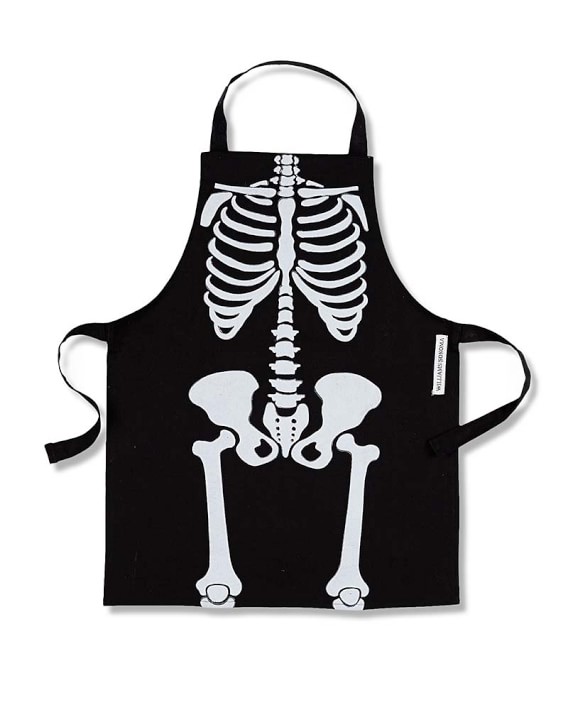 Kids Glow-in-the-Dark Skeleton Apron | Williams Sonoma