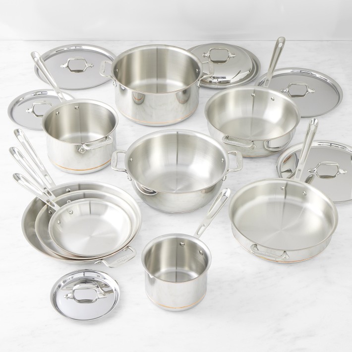 All-Clad Copper Core 15-Piece Cookware Set | Williams Sonoma
