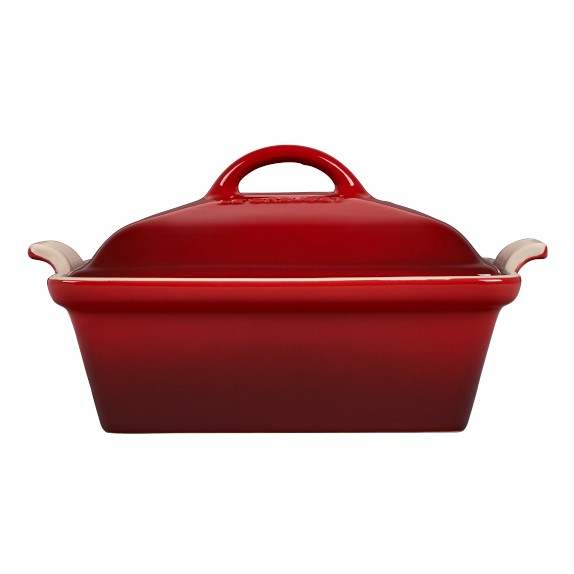 Le Creuset Stoneware Heritage Covered Square Baking Pan | Williams Sonoma