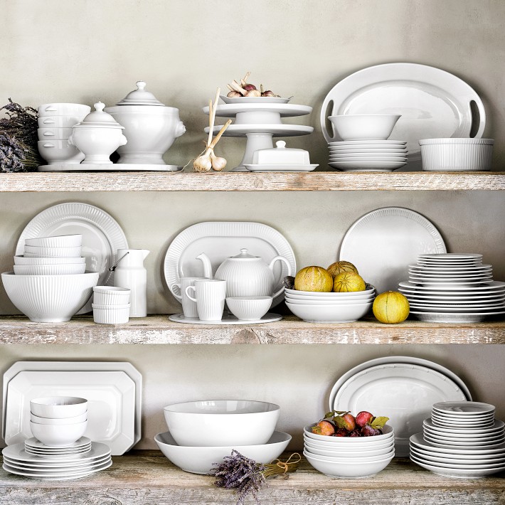Apilco Tradition Porcelain Dinnerware Collection | Williams Sonoma