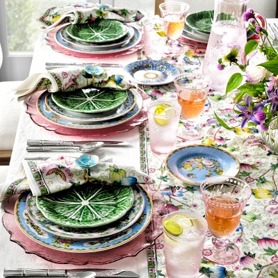 Bordallo Pinheiro Cabbage Dinnerware Collection | Williams Sonoma