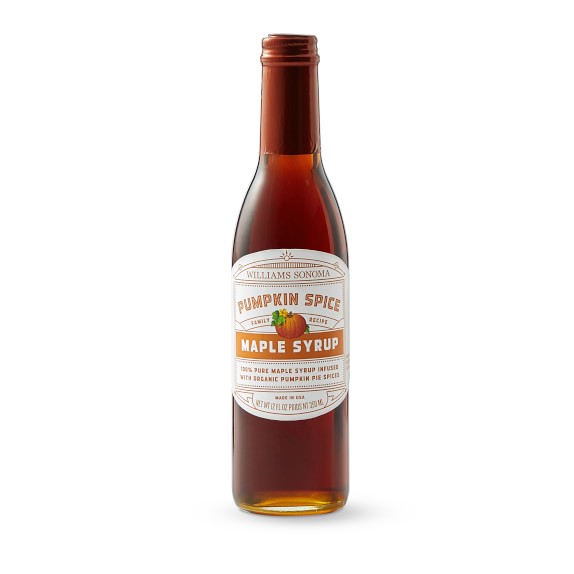 Williams Sonoma Pumpkin Spice Maple Syrup | Williams Sonoma