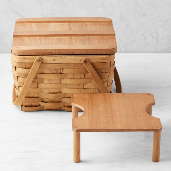 Double Pie Basket with Pie Stand | Williams Sonoma