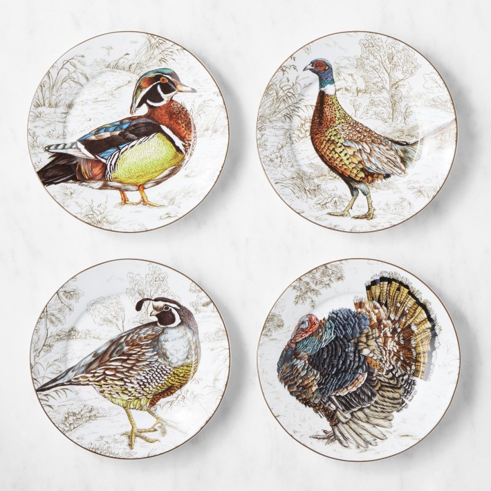 Plymouth Turkey 12-Piece Dinnerware Set | Williams Sonoma