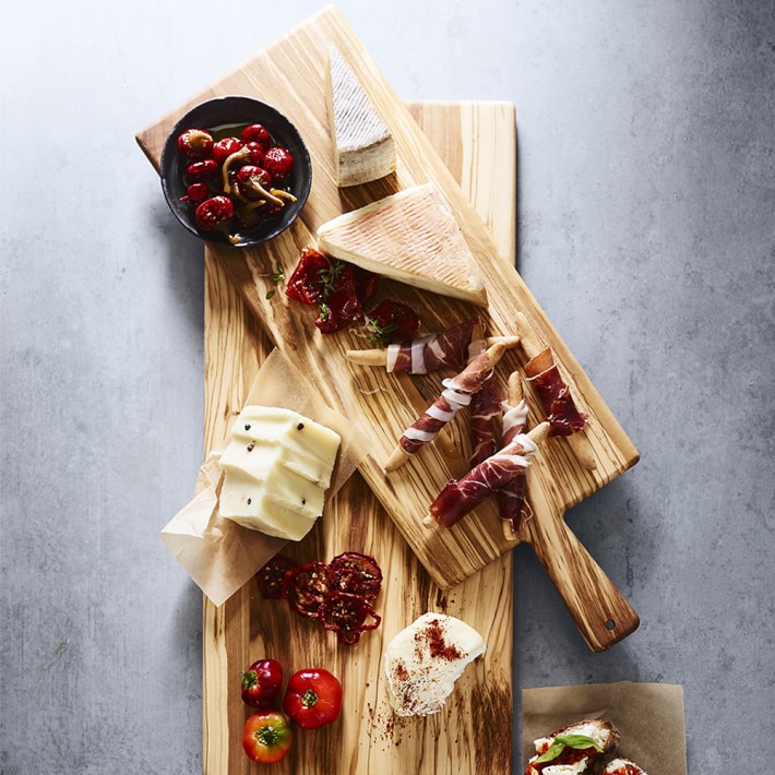 Olivewood Rectangular Cheese Board | Williams Sonoma