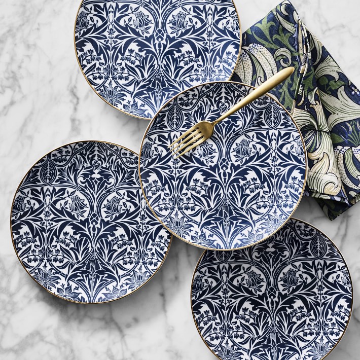 Williams Sonoma x Morris & Co. Salad Plates, Set of 4 | Williams Sonoma