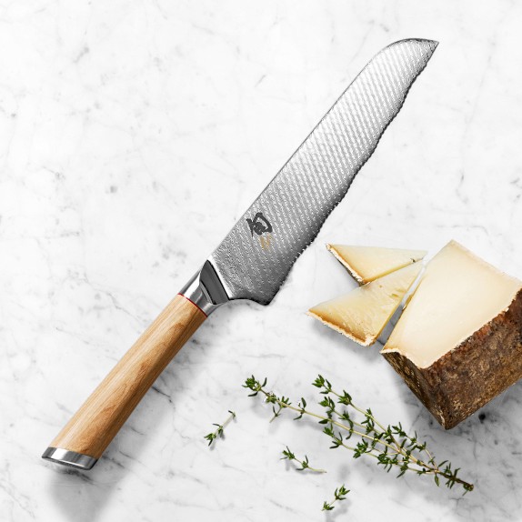 Shun Hikari Serrated Master Utility Knife, 7" | Williams Sonoma