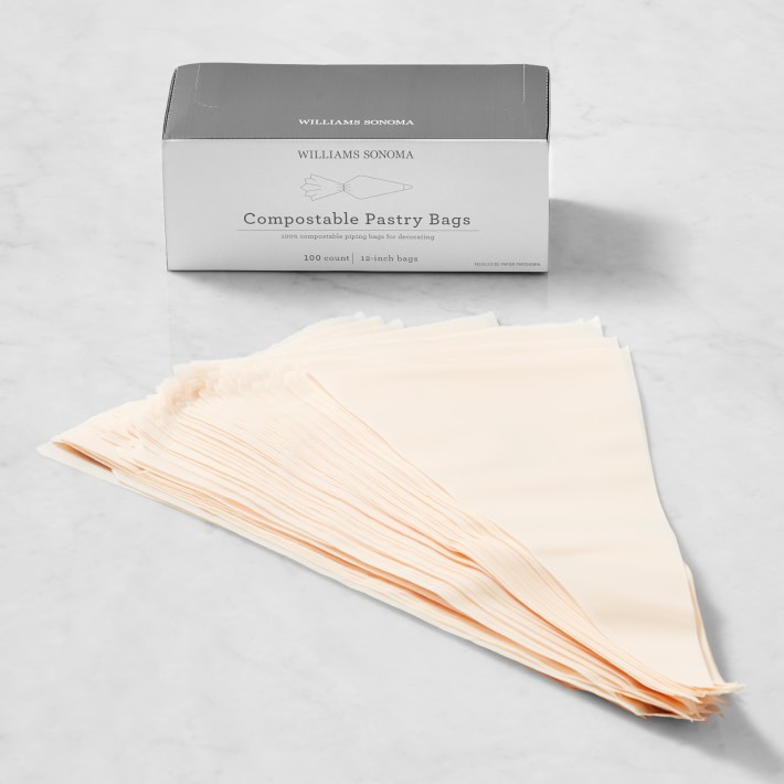 Williams Sonoma Essential Compostable Pastry Bags, Set of 100 ...