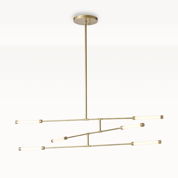 Integrated LED Linear Chandelier | Williams Sonoma