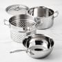 Ruffoni Opus Prima Hammered Stainless-Steel Pasta Cookware Set ...