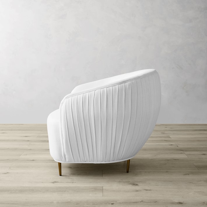 Alexis Pleated Chair | Accent Chair | Williams Sonoma