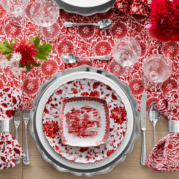 Marlo Thomas Red Table Runner | Williams Sonoma
