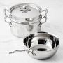 Ruffoni Opus Prima Hammered Stainless-Steel Pasta Cookware Set ...