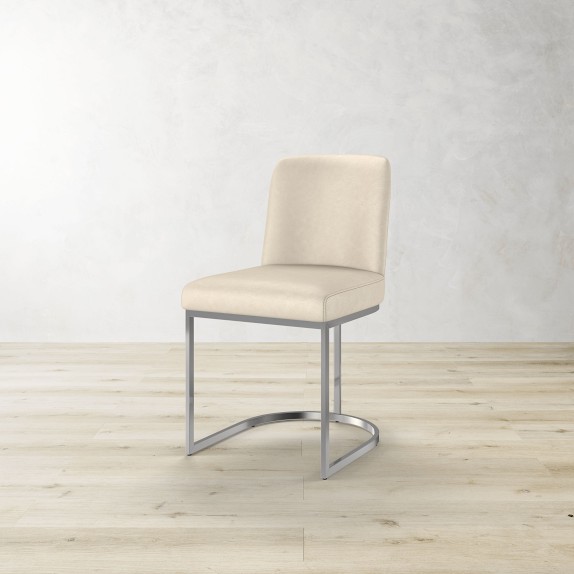 Bradley Upholstered Curved Back Side Chair | Williams Sonoma