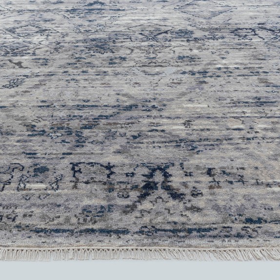 Broken Floral Hand Knotted Rug | Williams Sonoma