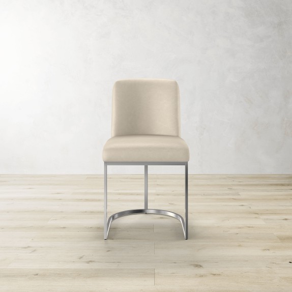 Bradley Upholstered Curved Back Side Chair | Williams Sonoma