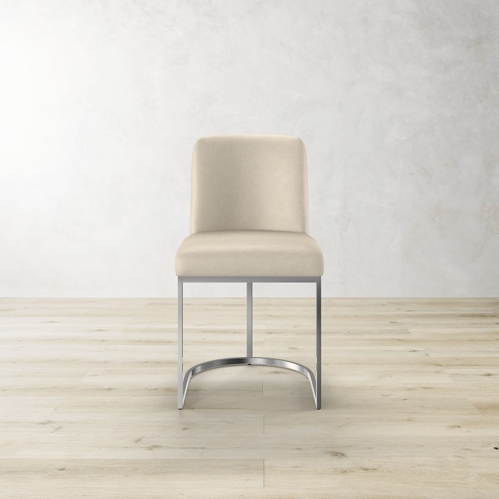 Bradley Upholstered Curved Back Side Chair | Williams Sonoma