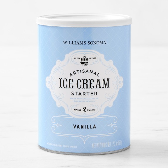 Williams Sonoma Ice Cream Starter - Vanilla | Homemade Ice Cream ...