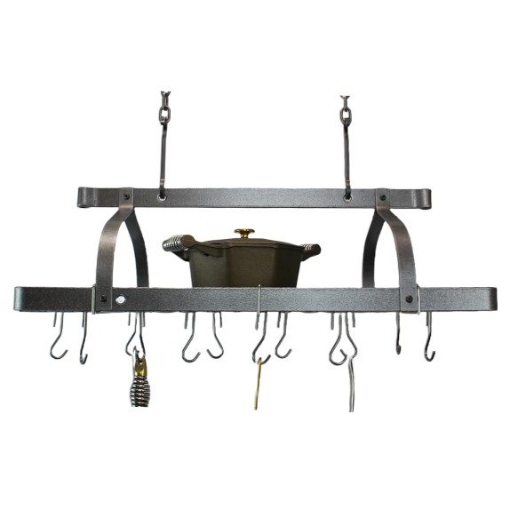 Enclume Grande Cuisine Rectangular Ceiling Pot Rack | Williams Sonoma