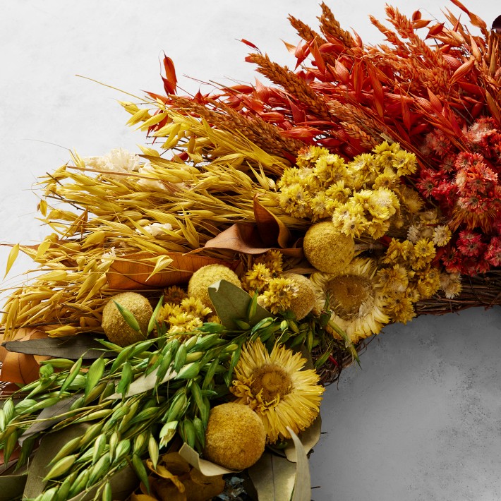 Rainbow Kaleidoscope Wreath | Williams Sonoma