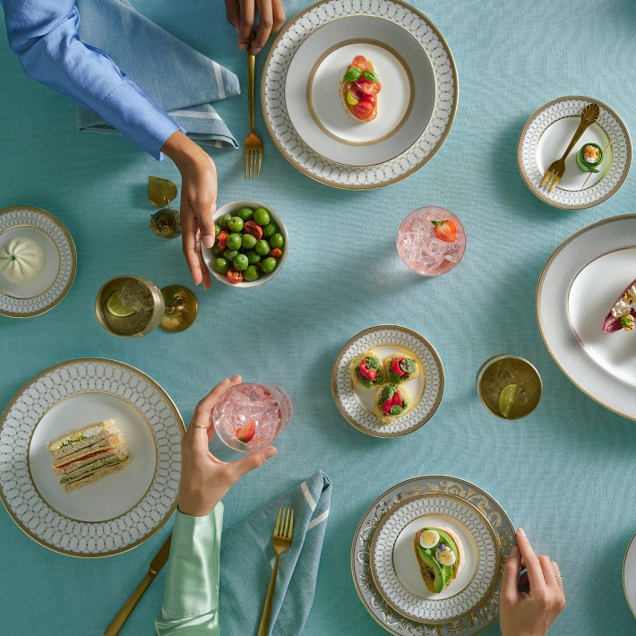 Wedgwood Renaissance Grey 5-Piece Dinnerware Set | Williams Sonoma