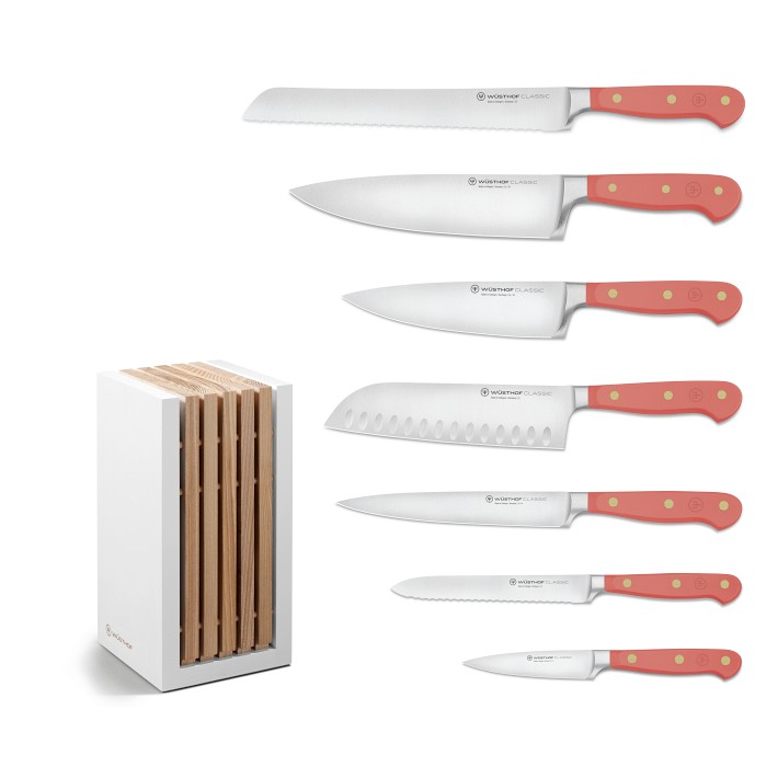 Wüsthof Classic Color Knife Block, Set of 8 | Williams Sonoma