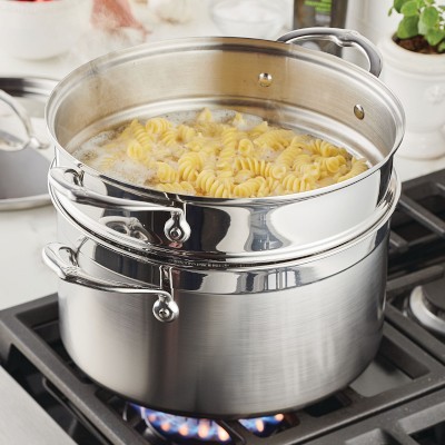 Hestan Provisions Stainless-Steel Pasta Insert, 8-Qt. | Williams Sonoma