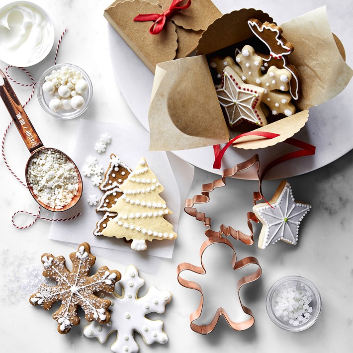 Williams Sonoma Copper Nesting Measuring Cups & Spoons | Williams Sonoma