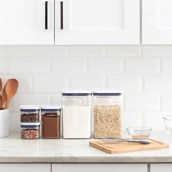 OXO POP Storage Container Baking Essentials 8-Piece Set | Williams Sonoma