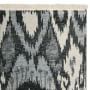Luke Irwin Samia Ikat Hand Knotted Rug Swatch - Black | Williams Sonoma