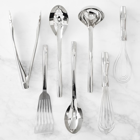 Williams Sonoma Signature Stainless Steel Kitchen Utensils - Set of 8 ...