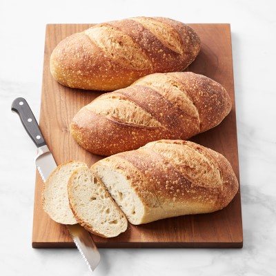 Sourdough Bread Loaves - Set of 3 | Buy Bread Online | Williams Sonoma