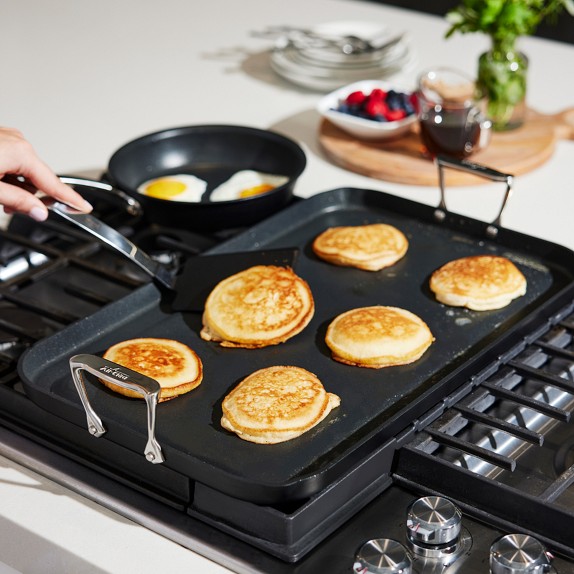 All-Clad NS Pro™ Nonstick Double Burner Griddle | Williams Sonoma