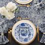 Marlo Thomas Blue Table Runner | Williams Sonoma