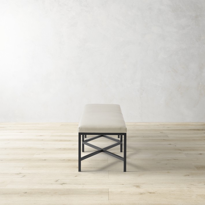 Navarro Upholstered Bench | Williams Sonoma