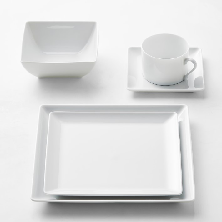 Apilco Zen Porcelain 20-Piece Dinnerware Set | Williams Sonoma